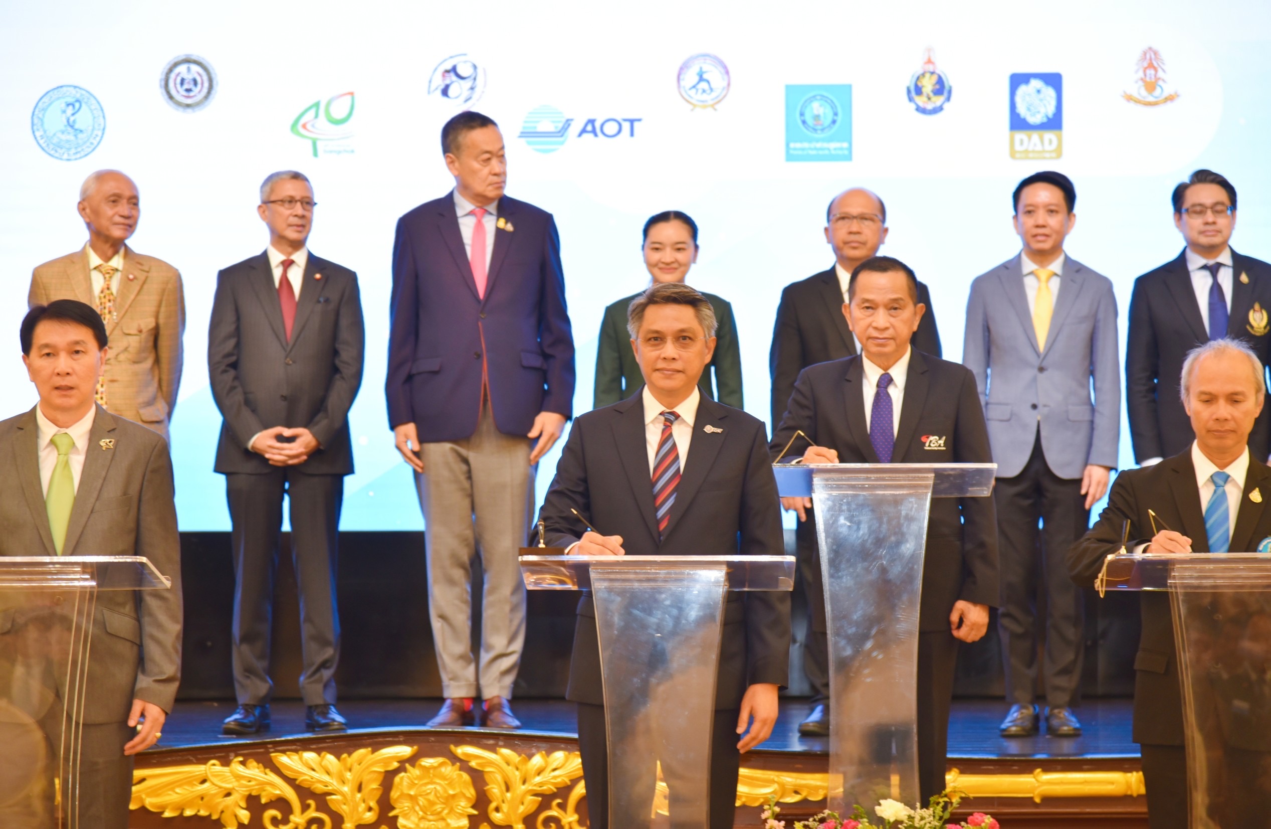 AOT ร่วมลงนาม MOU สนับสนุนสมาคมกีฬา 4 ปี - www.ten-news.com