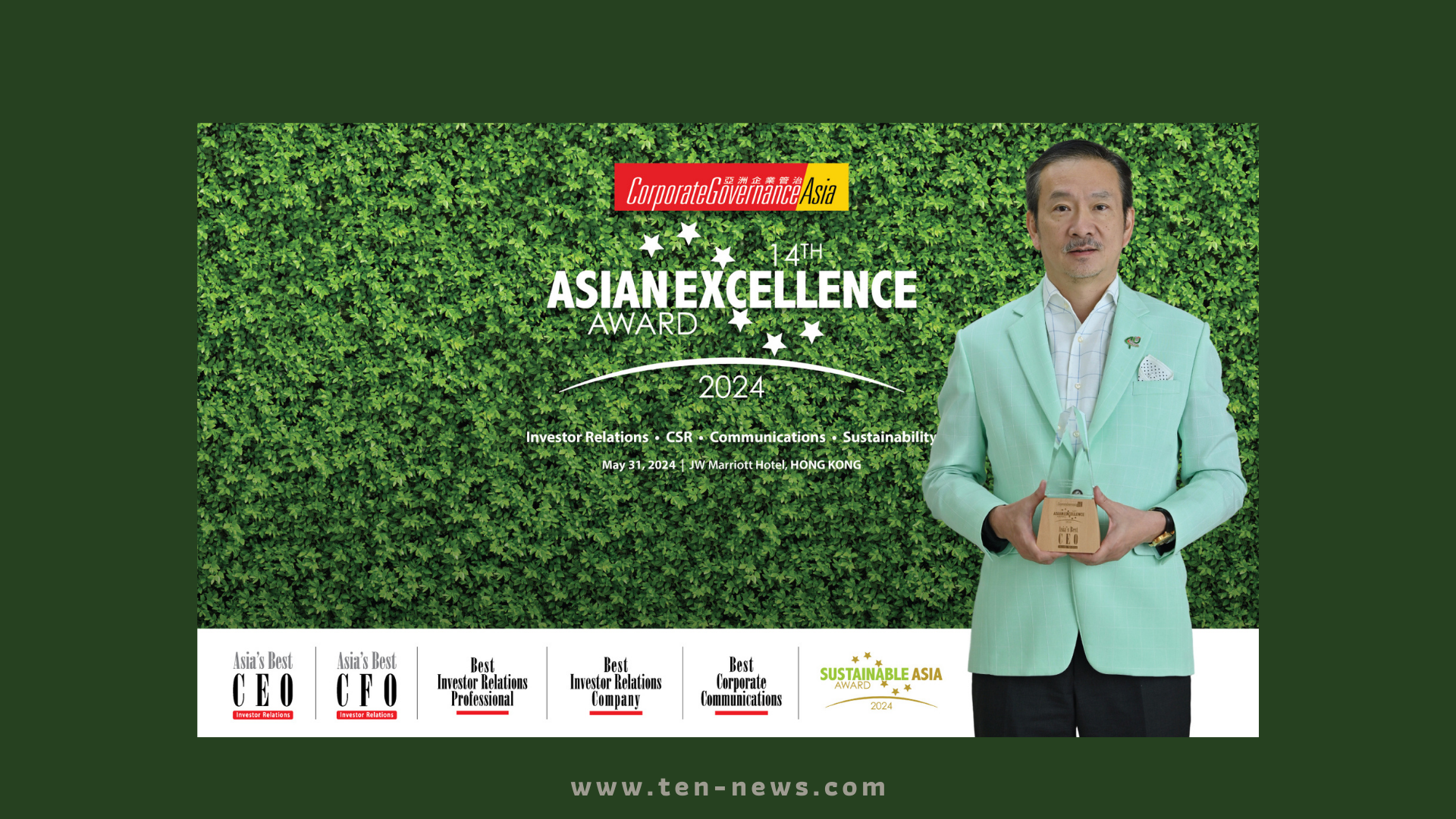 บางจากฯ คว้า 6 รางวัลความเป็นเลิศระดับเอเชีย จากเวที The 14th Asian ...