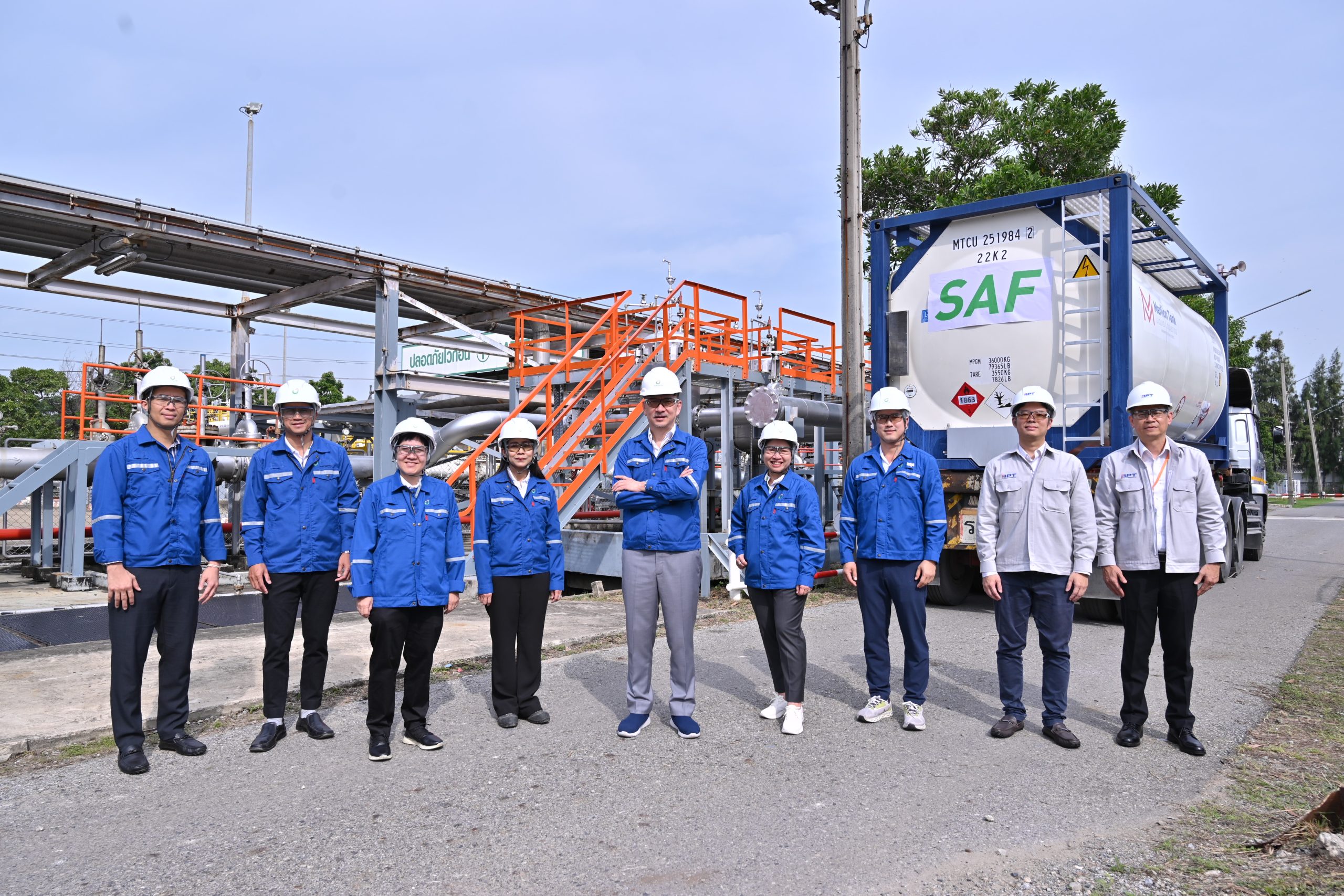 กลุ่มบางจาก ผนึก BAFS – BPT นำร่องเติม SAF เข้าระบบท่อ สนามบินสุวรรณภูมิ-ดอนเมือง - www.ten-news.com