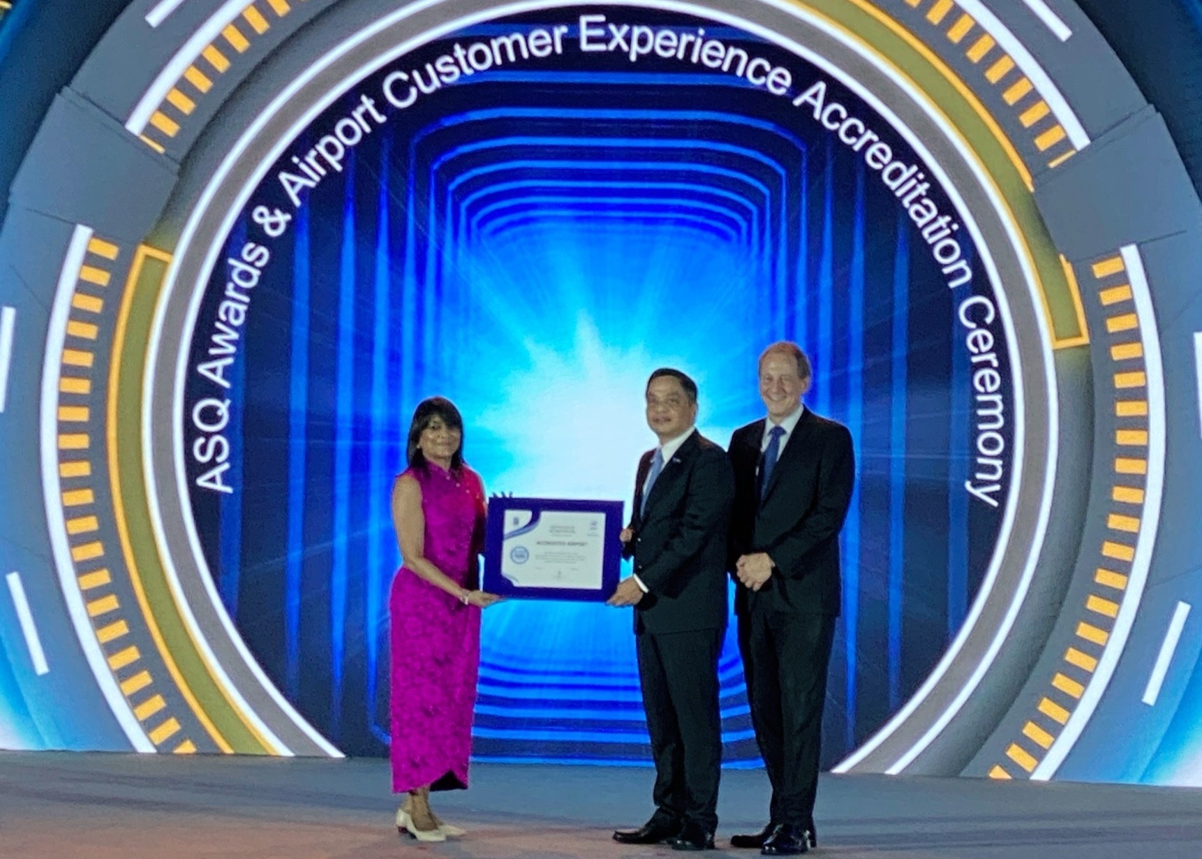 AOT รับมอบใบรับรองคุณภาพการให้บริการ ACI Airport Customer Experience ...